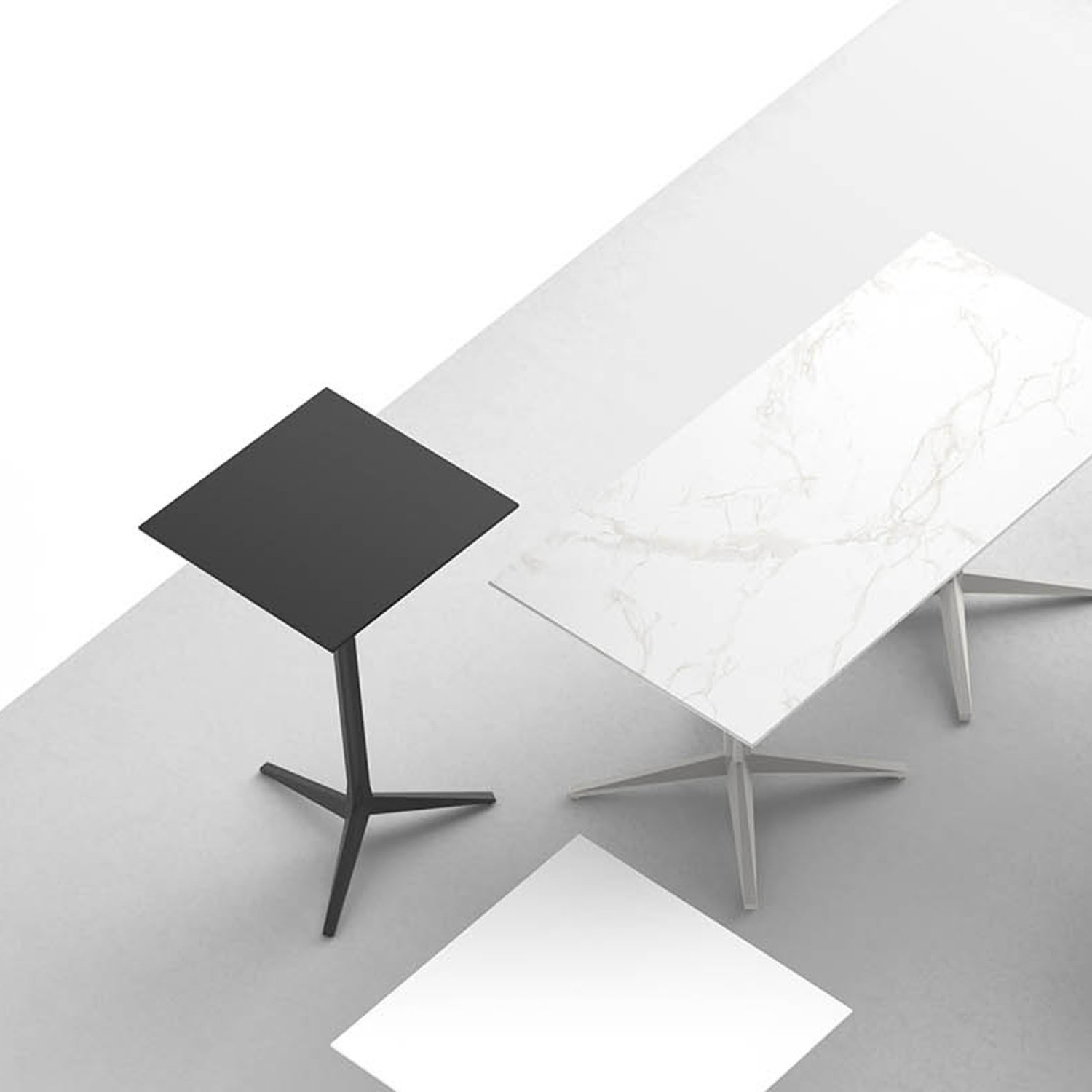 VONDOM FAZ DINING TABLE 4-LEG - BUYDESIGN FURNITURE